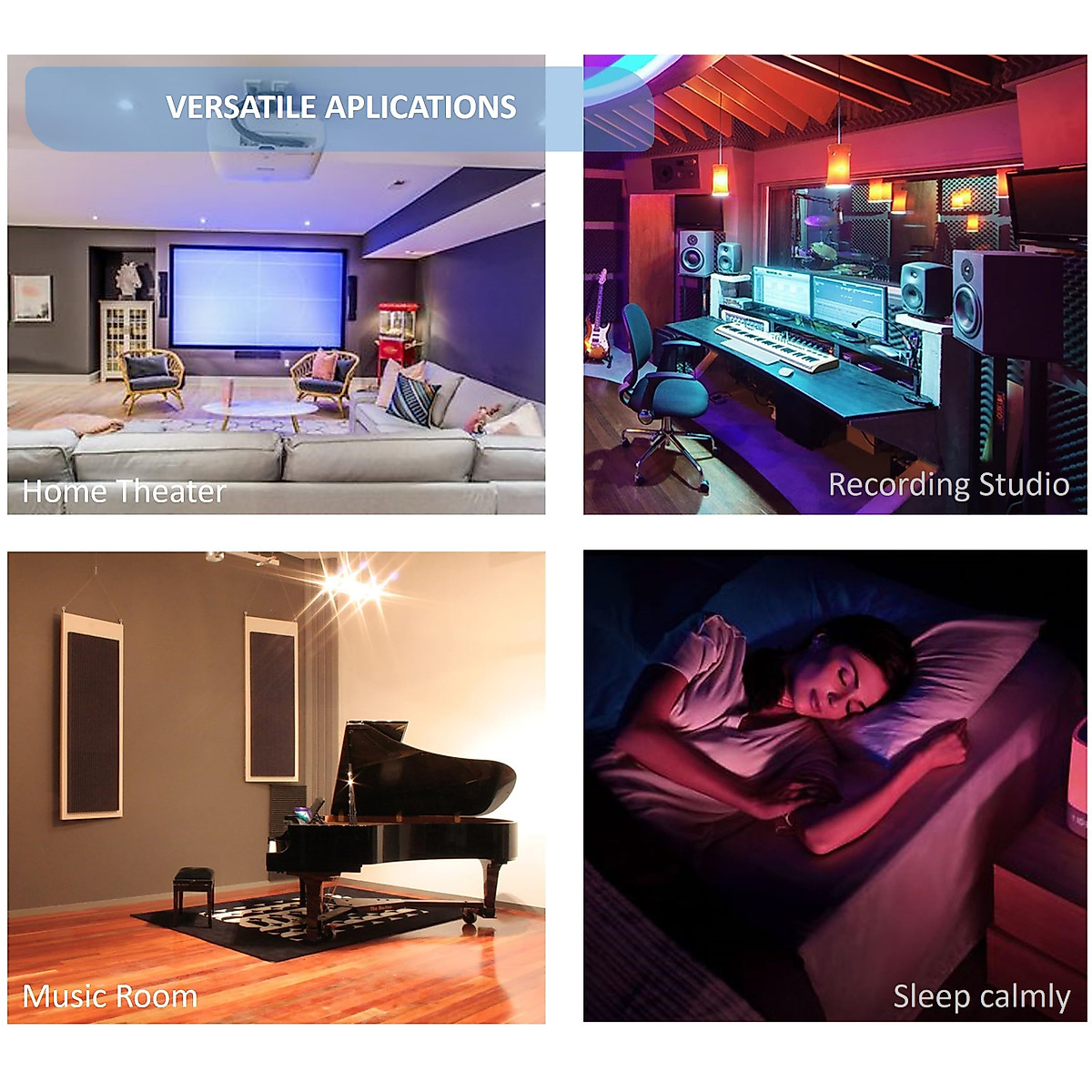 Trademark Soundproofing Mass Loaded Vinyl 1lb - MLV Soundproofing for Wall Sound Barrier - Sound Insulation - Made in USA (4' x 25' (100 sf))