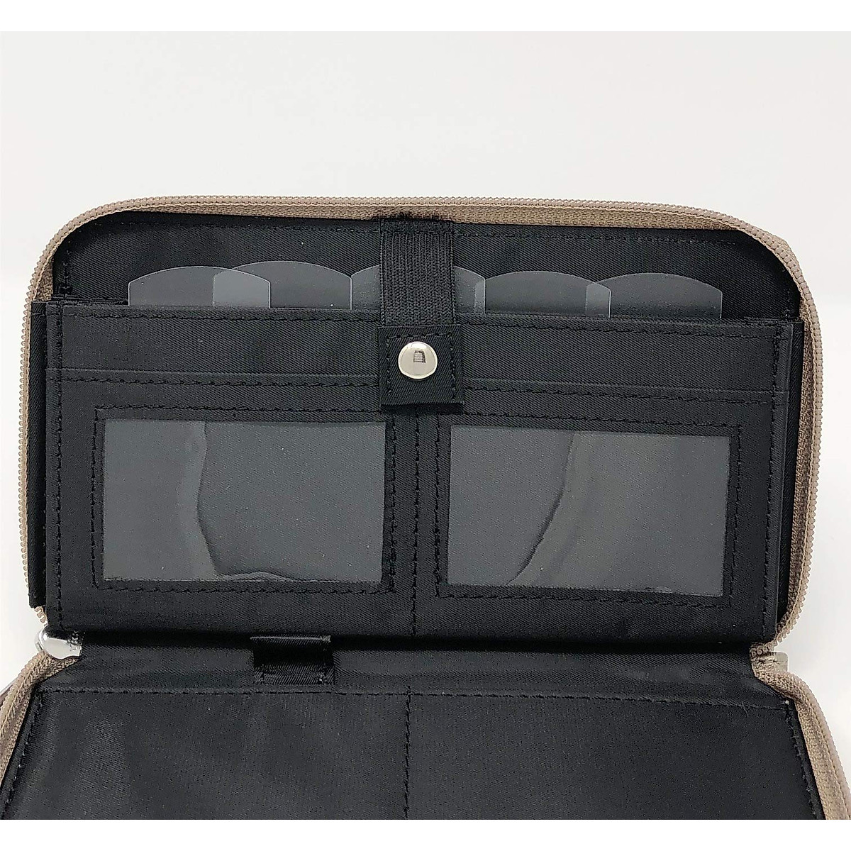 Savvycents Cash Budgeting Wallet (Purple), Zip Around, Accordion File System, Wristlet Strap, Women's Wallet