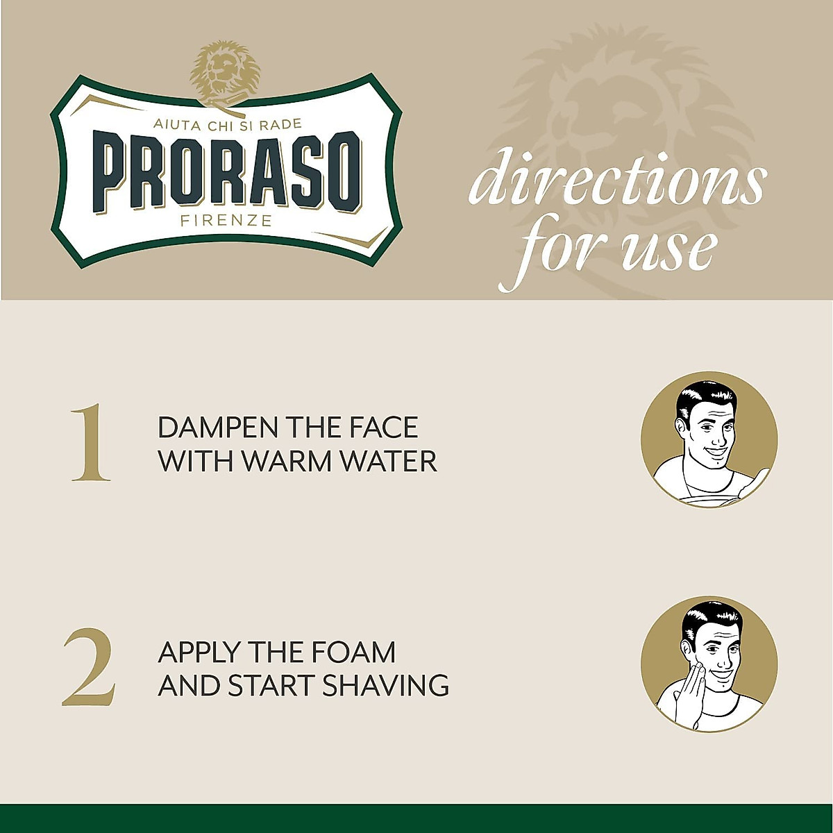 Proraso Shaving Foam, Refreshing and Toning, 10.3 Oz