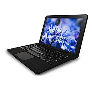 Fusion5 10.1" 2in1 Google Certified Android Laptop Tablet PC - (Powerful Processor, Android 10 Q, 3GB RAM, 32GB Storage, Dual Cameras, HD IPS, Type C, Bluetooth Tablet PC with Docking Keyboard)