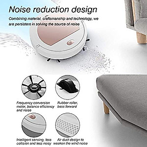 Robot Vacuum, 1800Pa Super Suction, 90 Min Running Time, Quiet, Robotic Vacuum Cleaner for Pet Hair, Hard Floor, Carpet (12.6X2.56, Black)