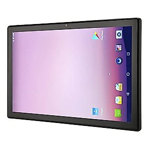 HEEPDD 10.1 Inch Tablet, Calling Tablet 2.4 5GWiFi Dual Band 8 Core CPU 100‑240V Black for Android11 for Office (US Plug)