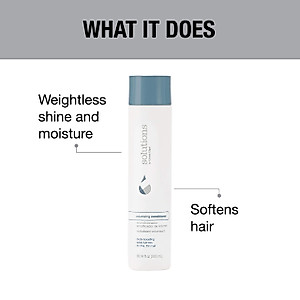 GREAT CLIPS Solutions Volumizing Conditioner, 10oz | Adds Volume, Thickness, & Shine | For Fine, Thin, & Oily Hair