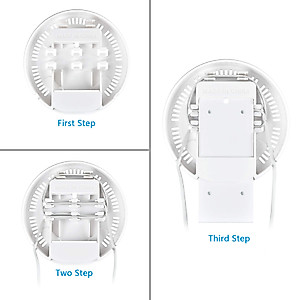 STANSTAR Wall Mount for TP-Link Deco X20 X55 X60 Whole Home Mesh WiFi System, Sturdy Bracket Holder for Deco X20,X60 Space Saving TP-Link Router Wall Holder Plug in Without Messy Wires (3Pack)