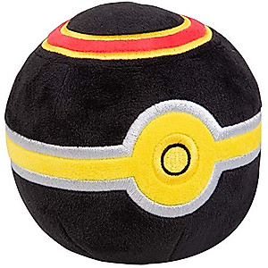 Pokemon Pokéball Plush 5-Pack - Includes Poke, Master, Ultra, Quick, Luxury Ball - Soft Stuffed Poke Balls with Weighted Bottom - 4" Each - Gift for Kids, Ages 2+