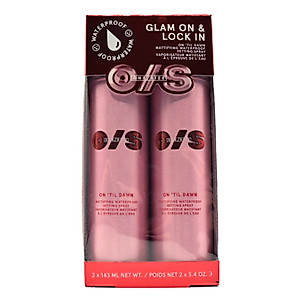 One Size On 'Til Dawn Setting Spray Duo Mattifying Waterproof Setting Spray Duo Holiday Gift Set, Clear