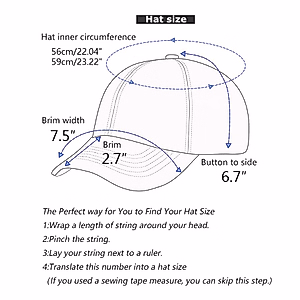 LANGZHEN Men's Women's USA American Flag Polo Style Baseball Cap Embroidered Military Camouflage Hat (3#Flag-Camouflage)