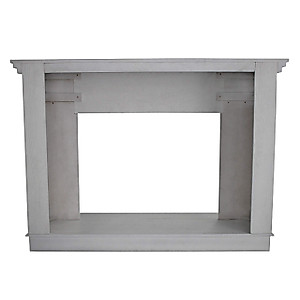 Ashley Hearth AG34MK-W White Mantel Kit for AGVF340 Stove