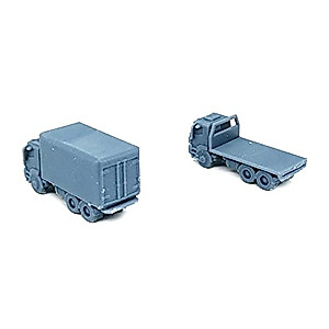 Outland Models Railroad Scenery Cargo Truck Set 1:160 N Scale