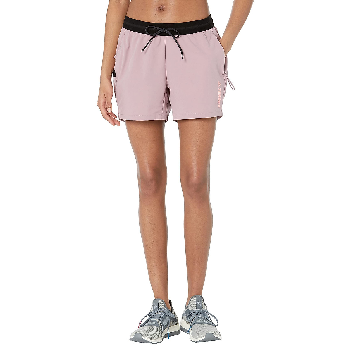 adidas Terrex Liteflex Hiking Shorts Magic Mauve/Black XS (US 0-2) R