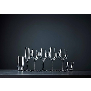 nambe Vie Cabernet Wine Glasses | Long Stem Red Wine Glasses for Merlot and Cabernet Sauvignon | Set of 2 Clear Glasses | 29.5 Ounces Each | Designed by Neil Cohen