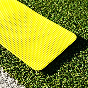 Vermont Tennis Court Lines [High-Vis Yellow] | Tennis, Badminton & Pickleball Courts – Throwdown Rubber Markers