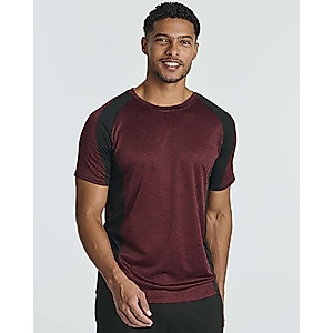 5 Pack Men’s Active Quick Dri Dry Fit Crew Neck T Shirts Athletic Running Gym Workout Short Sleeve Tee Tops Camisas Para Hombres Summer