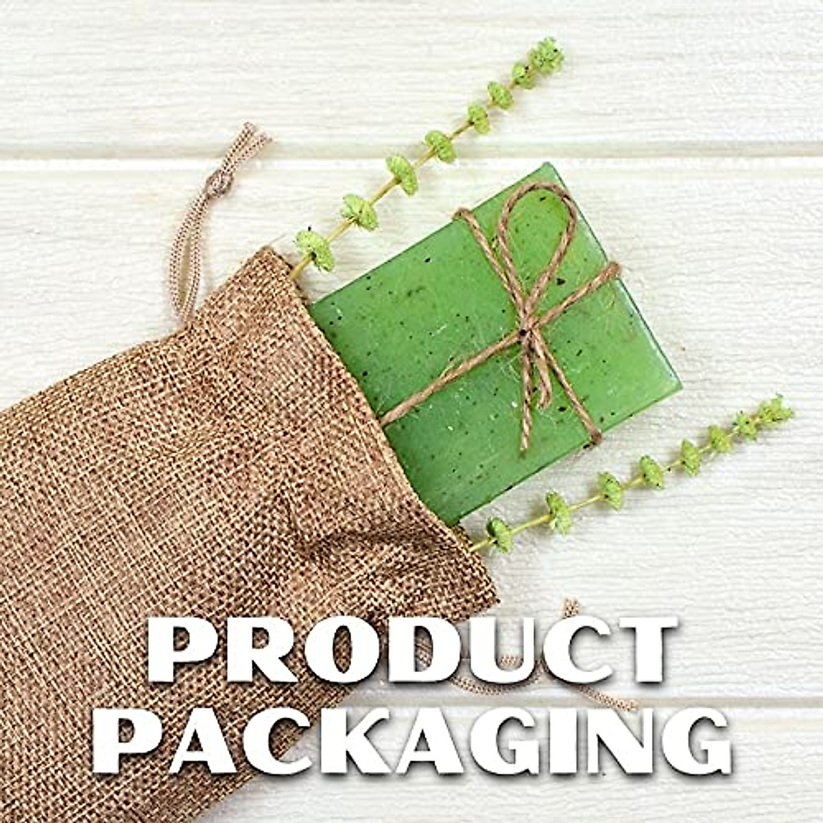 Mandala Crafts Burlap Bags with Drawstring - 7x9 Inches Drawstring Pouch Set - Bulk Rustic Linen Burlap Drawstring Bags for Burlap Gift Bags Wedding Party Coffee Candy Favor Bags 20 PCs