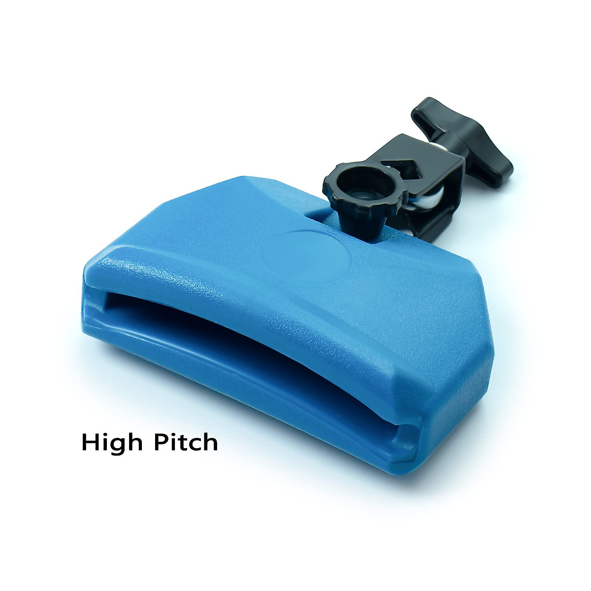 MUSCELL Jam Block Set Percussion Stand - Complete with Heavy Duty Mounting Bracket and Stand Included, 6 Different Coloured Jam Blocks Ideal for Professional Band, Beginners and Adults