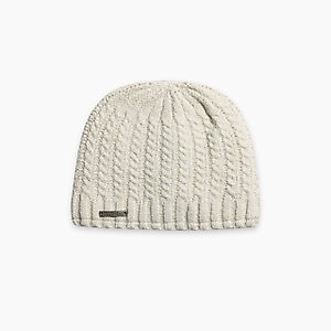 Turtle Fur Women's Pelly Plush Fleece Lined Recycled Polyester Beanie, White