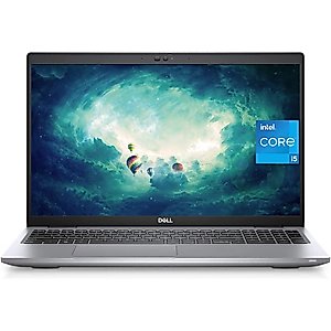 Dell 2023 Newest Latitude 5520 Laptop, 11th Gen Intel Core i5-1145G7, 16 GB RAM, 256 GB NVMe SSD, Windows 10 pro, Wi-Fi & Bluetooth, HDMI, Bundle with JAWFOAL