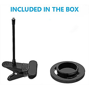 Blink Outdoor Camera Wall Mount, 360 Degree Adjustable Flexible Clip Clamp for Blink XT/XT2/All-New Blink/Blink Mini, for Blink Indoor Security Camera System, Attach Blink Camera Without Any Tools