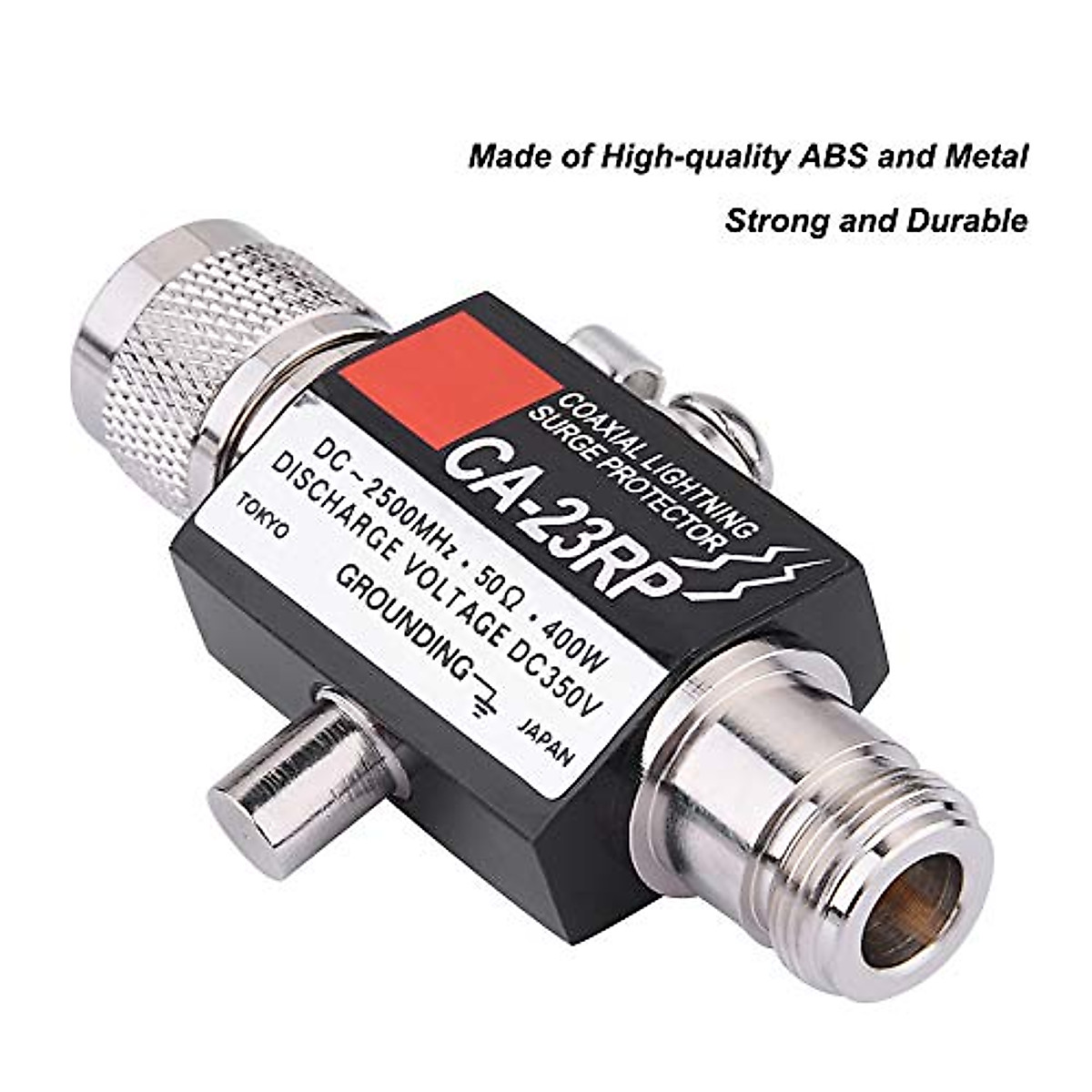 50Ω DC-2500MHz N Connector 400W Coaxial Lightning Surge Protection Protector Arrester Arrestor Replacememnt