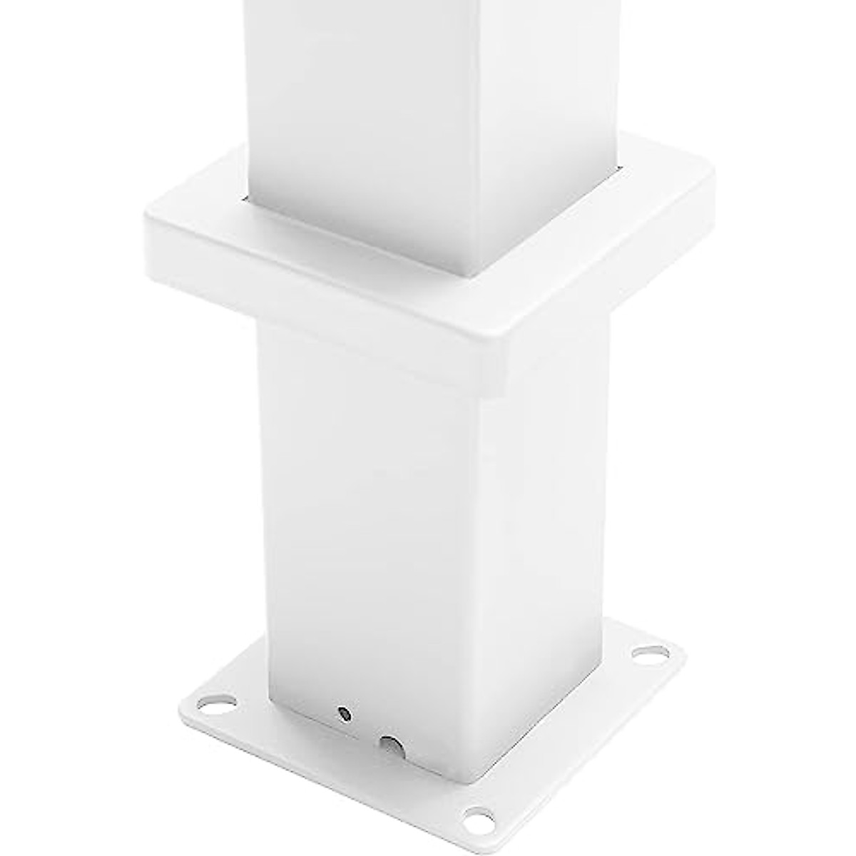 Gardesol 10×20 FT Aluminum Louvered Pergola Hardtop Adjustable Rainproof Gazebo with 4pcs 10FT Pull Down Privacy Screen Side Shade for Outdoor Patio Garden Deck Yard (White)