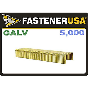 5/8" Leg x 1" Crown 16GA GALV P10 Staples 5,000ct | P10J