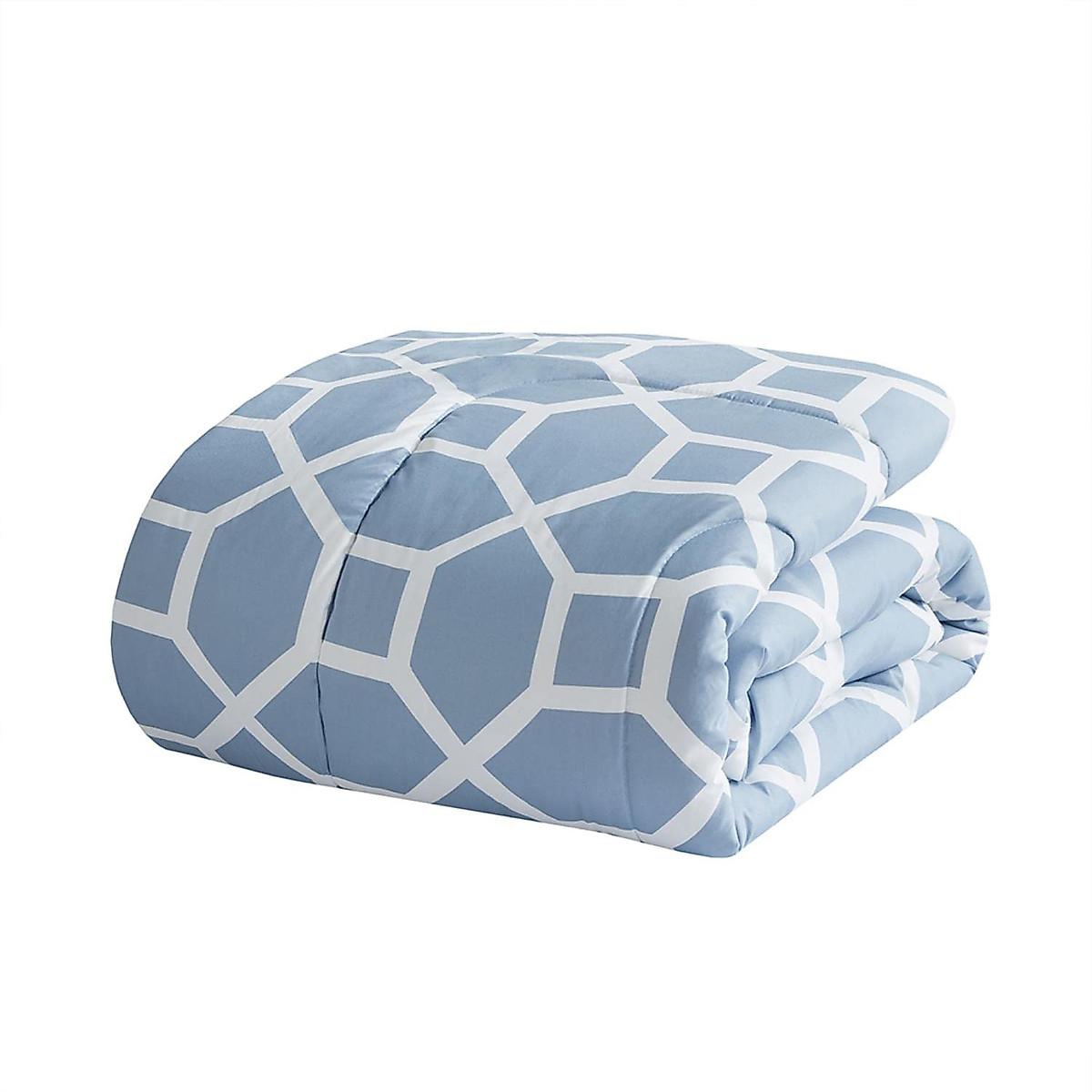 Beautyrest Polyester Printed 10-PC King Comforter Set with Blue BR9144409622-18