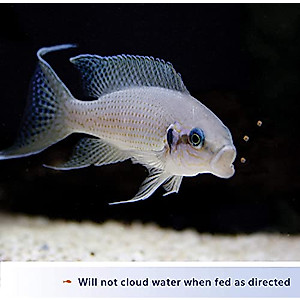 Aqueon Cichlid Color Pellets Fish Food - 4.5 Ounce [Set of 3]