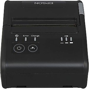 Epson C31CD70551 Series TM-P80 Wireless Receipt Printer, Bluetooth, iOS Operating System Compatible, Includes Battery and USB Cable, PS-11 Not Included, Black