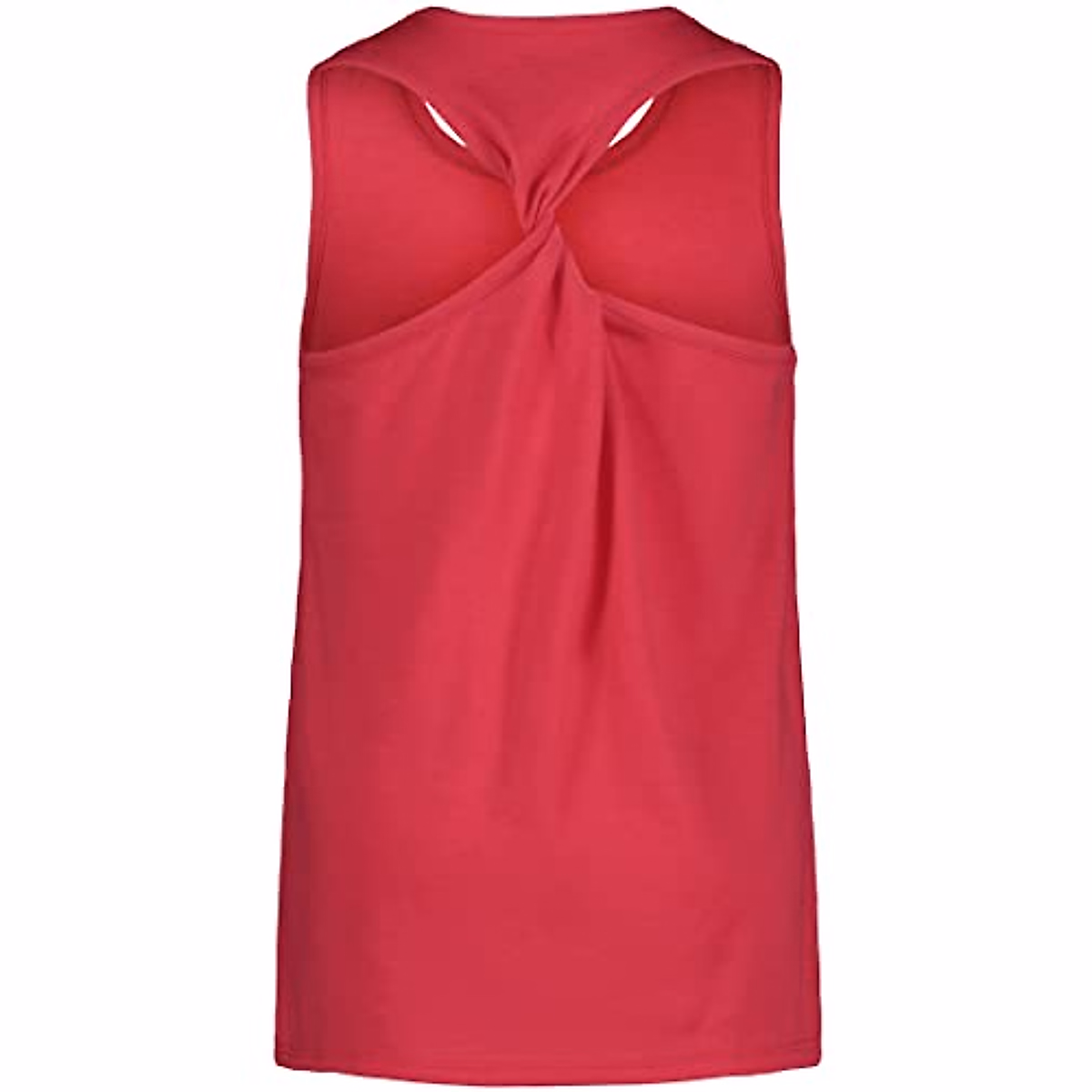 Calvin Klein Girls' Performance Tank Top, Sleeveless & Crew-Neck Neckline, Logo Detailing, Azalea Twist