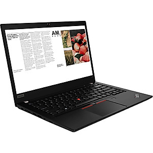 Lenovo Thinkpad T490s 14" Full HD FHD (1920x1080) IPS Anti-Glare Business Laptop (Intel Quad-Core i7-8565U, 8GB DDR4 RAM, 512GB PCIe SSD) Backlit, Type-C, Thunderbolt 3, Fingerprint, Windows 10 Pro 64
