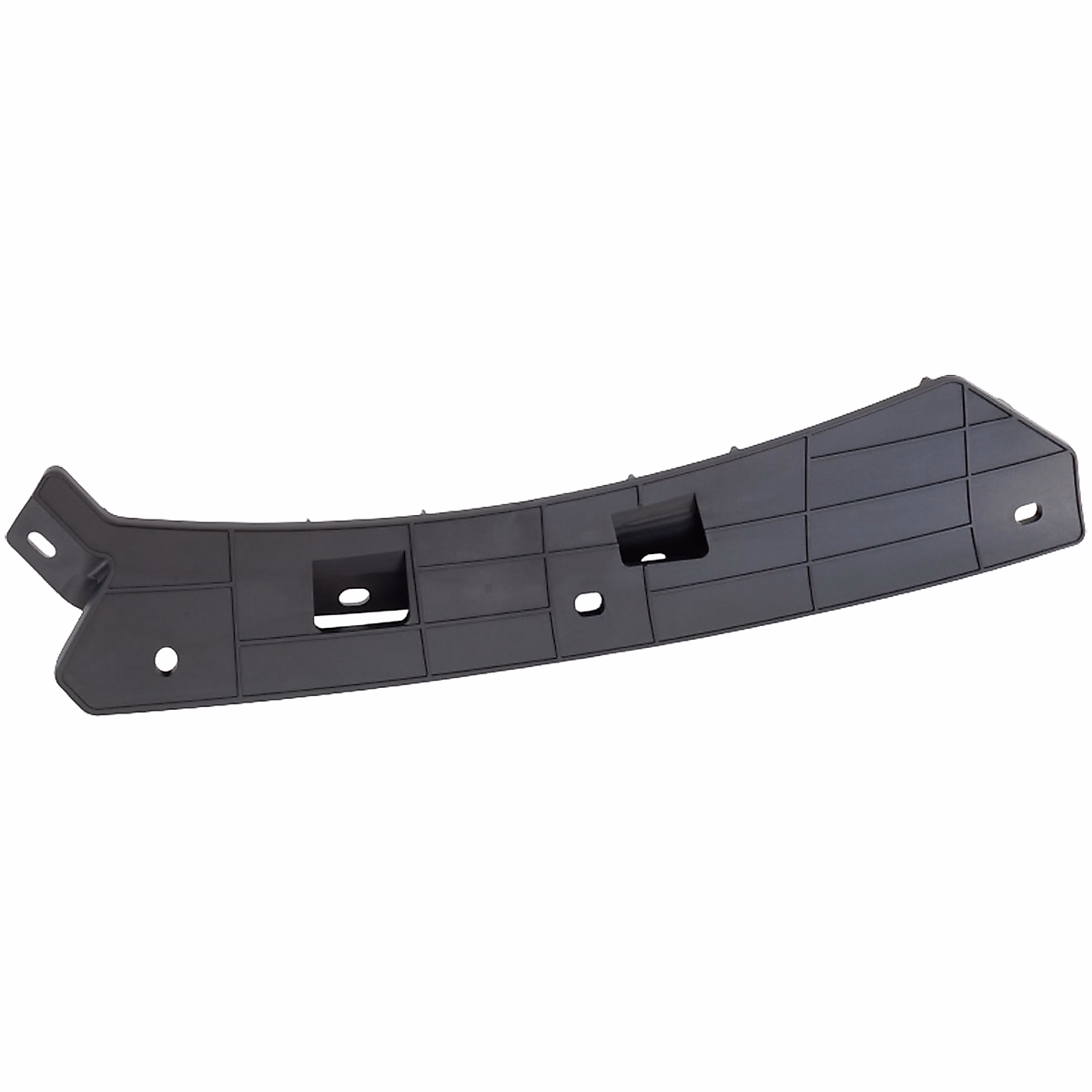 2128990000 For FREIGHTLINER CASCADIA 18-22 FRONT BUMPER BRACKET LH, Black, Outer Air Dam Bumper Carrier 2128990000