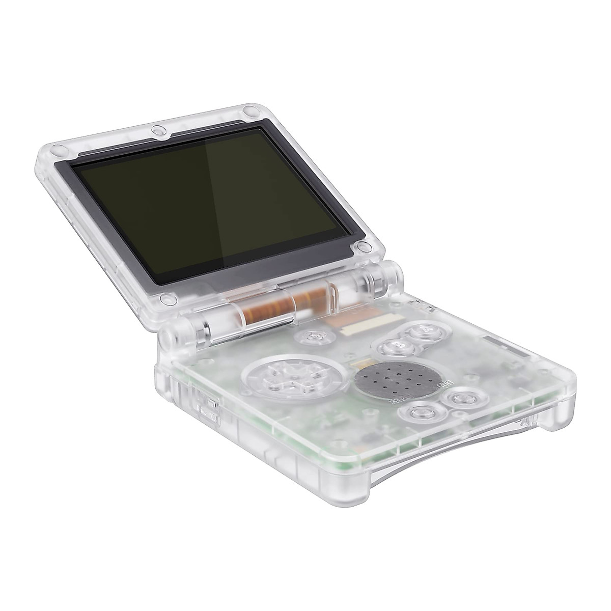 IPS Ready Upgraded eXtremeRate Glow in Dark - Green Custom Replacement Housing Shell for Gameboy Advance SP GBA SP – Compatible with Both IPS & Standard LCD – Console & Screen NOT Included