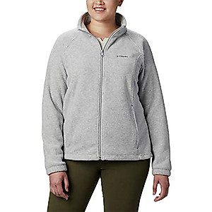 Columbia Women's Benton Springs Full Zip, Cirrus Grey Heather, Small