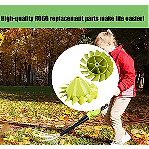 RO6G Blower Fan Blade 529437004 for Homelite/Ryobi 529437003 529437001 P2108 P21081 P21081VN P21081VNM （W/Insert Nut）- 1 Pack