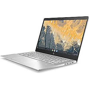HP Pro Chromebook Laptop c640EG1 14" FHD Intel Core i3-10310U, Intel UHD Graphics, 8GB DDR4 RAM, 64GB eMMC Storage, Chrome OS, Natural Silver (Renewed)