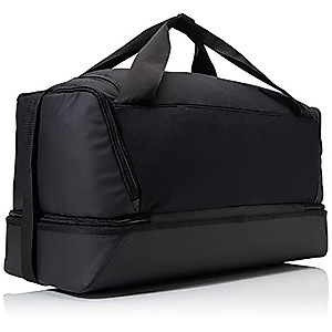 NIKE, Academy Team, Football Duffel Bag,Black/Black/(White)