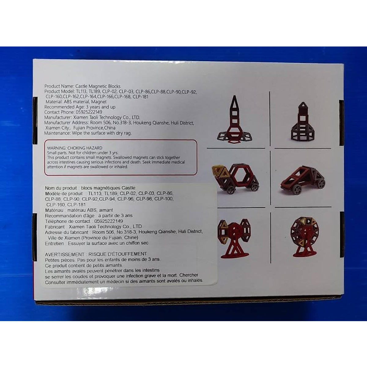 AOMIKS Magnetic Blocks Tiles 162PCS for Kids Ages 3+ Years Old Creativity & Educational 3D Mini Magnetic Building Toys for Girls and Boys Birthday STEM Magnetic Building Tiles Set