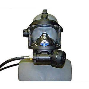 OTS Guardian Full Face Mask (Black Skirt/Black Hardware)