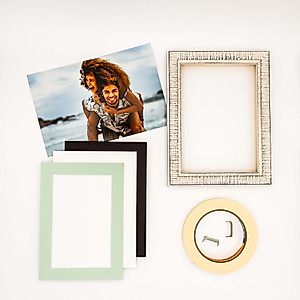 14x18 Mat Bevel Cut for 12x16 Photos - Acid Free Honeydew Green Precut Matboard - For Pictures, Photos, Framing - 4-ply Thickness