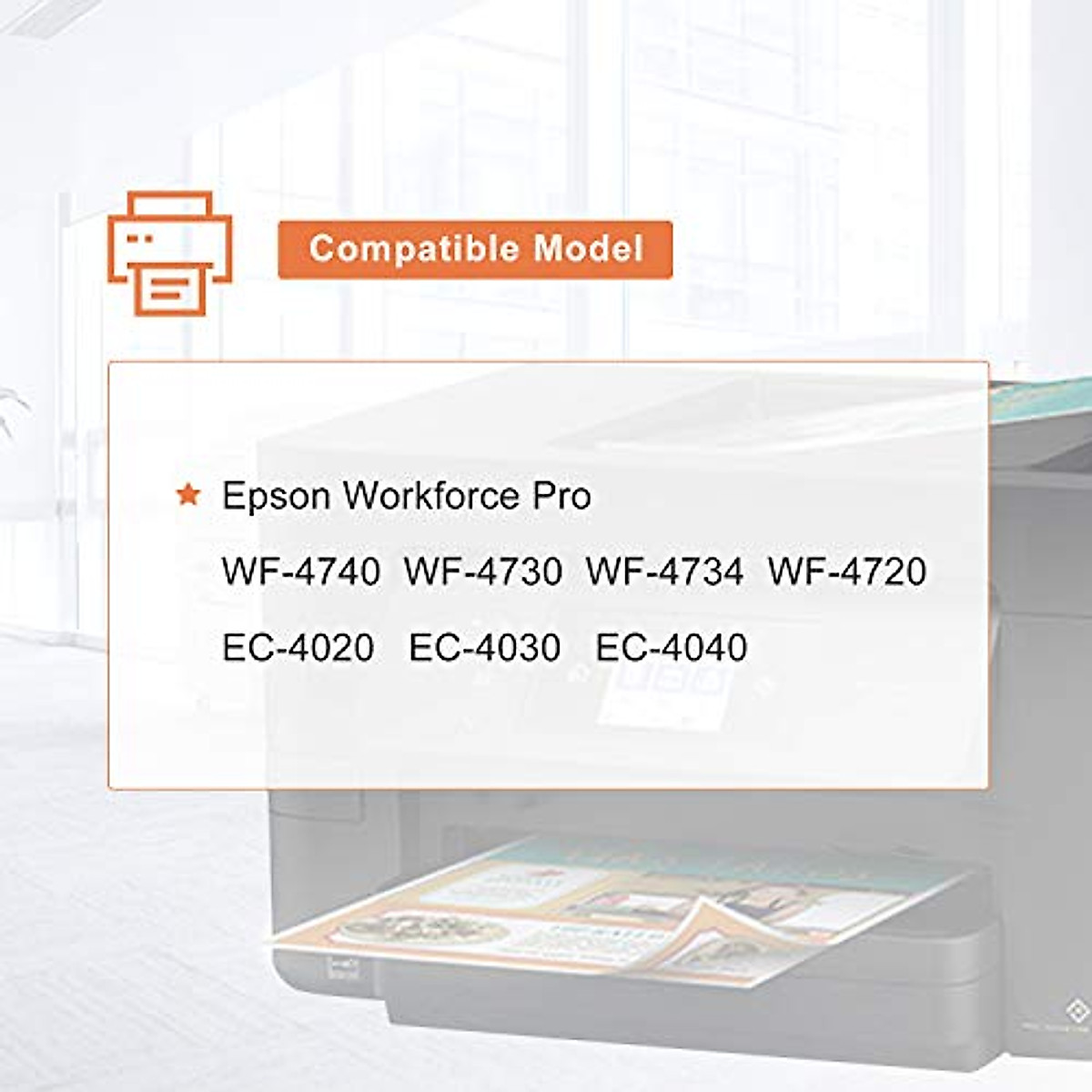 MYTONER Remanufactured Ink Cartridge Replacement for Epson 802 802XL 802-I T802 Ink for Workforce Pro WF-4720 WF-4730 WF-4734 WF-4740 EC-4020 EC-4030 EC-4040 Printer (Black, 2-Pack)