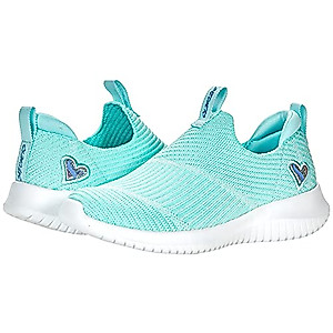 Skechers Kids Girls 302261L Sneaker, Mint, 3.5 Big Kid