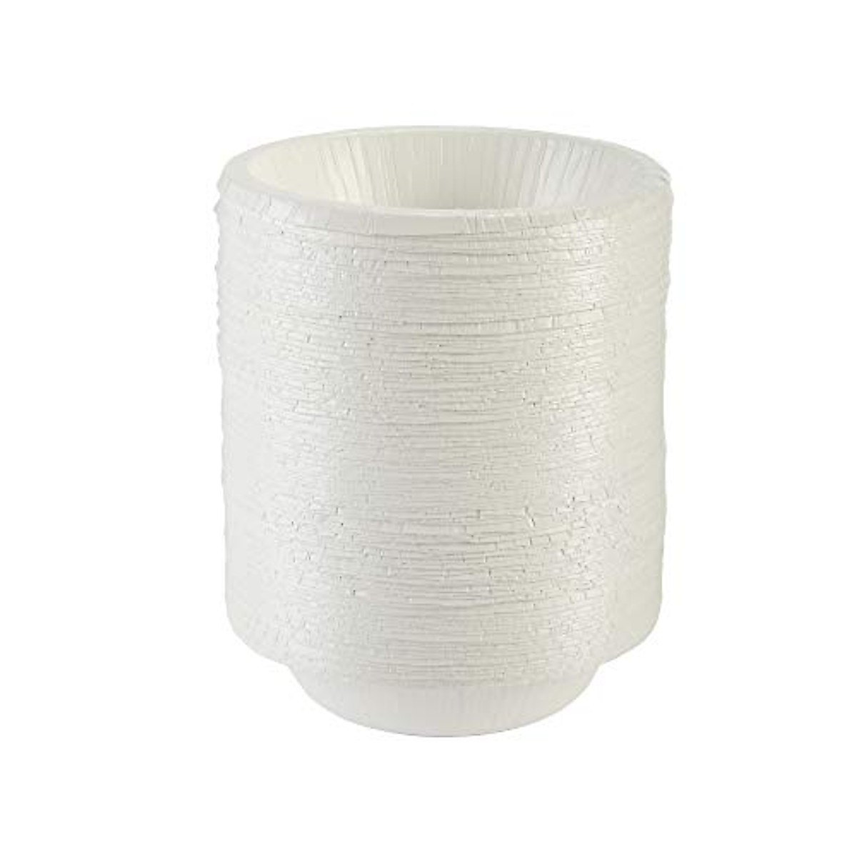 Dixie Basic 12Oz. Light-Weight Disposable Paper Bowls By GP PRO (Georgia-Pacific); White; DBB12W; 1000 Count (125 Bowls Per Pack; 8 Packs Per Case)