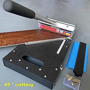 MantisTol LVP-230 8.9" (227mm) Vinyl Plank Cutter with 10 inch Contour Gauge and 3 pcs slotting blades. Best Buy !