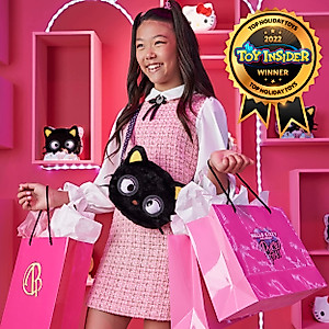 Purse Pets, Sanrio Hello Kitty and Friends, Chococat Interactive Pet Toy & Crossbody Kawaii Purse, Over 30 Sounds & Reactions, Girls & Tween Gifts