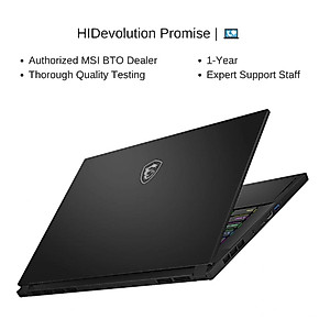 HIDevolution [2023] MSI Stealth GS66 12UGS 15.6" QHD 240Hz, 1.8 GHz i9-12900H, RTX 3070 Ti, 64 GB 4800MHz RAM, 16 TB PCIe SSD, Windows 11 Pro