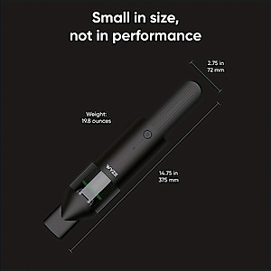 WYZE Handheld Vacuum Cleaner; Cordless, 16,800pa Powerful Suction, Lightweight and Fast Charging Handheld Portable Vacuum Ideal for Pet, Car, Home and Office