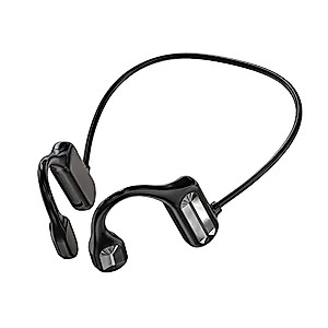 XUnion Wireless Bluetooth Headset Bone-Conduction Headphones Bluetooth 5.2 Wireless Earbuds Outdoor Sport Headset Business Headset K