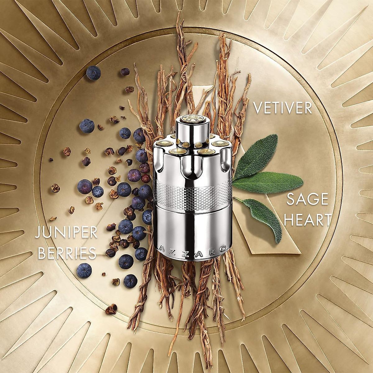 Azzaro Wanted Eau de Parfum - Energizing & Intense Woody, Aromatic & Spicy Men's Cologne