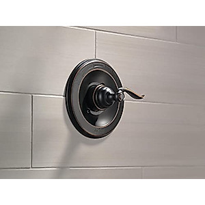 Delta Faucet Windemere 14 Series Single-Function Shower Handle Valve Trim Kit, Oil Rubbed Bronze BT14096-OB (Valve Not Included)