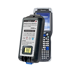 Artisan Power Replacement Battery for Intermec/Norand CK70 & CK71 Scanner | Lithium Ion | 3.7 Volt | 5200 mAh | Made in Japan Cells | Replace OEM Battery Number 318-046-001 and 1001AB01